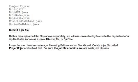 Solved Create A Class To Represent Light Bulbs Create A Chegg