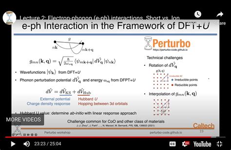 Can Abinit Calculate Electron Phonon Coupling With U Response