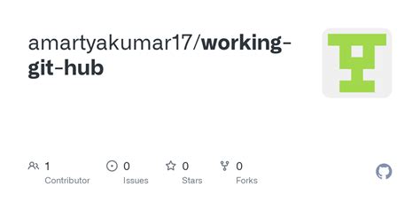 github amartyakumar17 working git hub