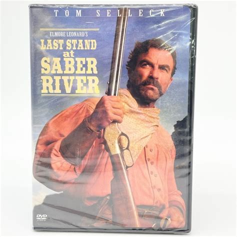 Warner Bros Media Last Stand At Saber River Dvd Tom Selleck