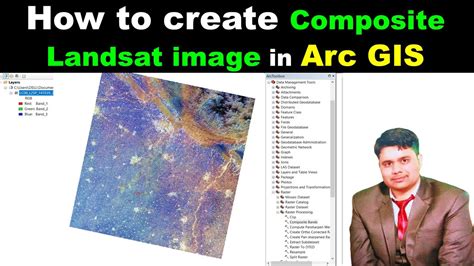 How To Create Composite Landsat Band In Arc Gis Composite Band Arc