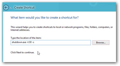 Create A Windows Start Screen Shutdown Tile