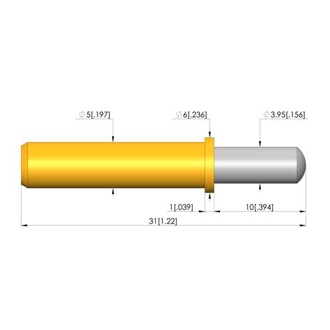 Spring Loaded Test Probe GKS N Item INGUN
