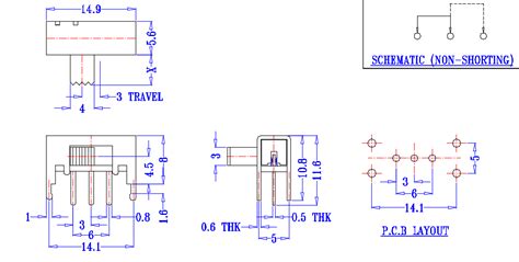 Wholesale Horizontal 2 Position Slide Switch Horizontal 2 Position Slide Switch Factories