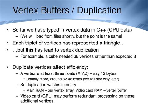 Computer Graphics Index Buffers Ppt Download
