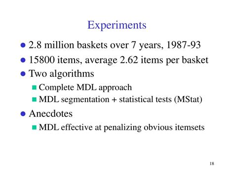 Ppt Mining Surprising Patterns Using Temporal Description Length