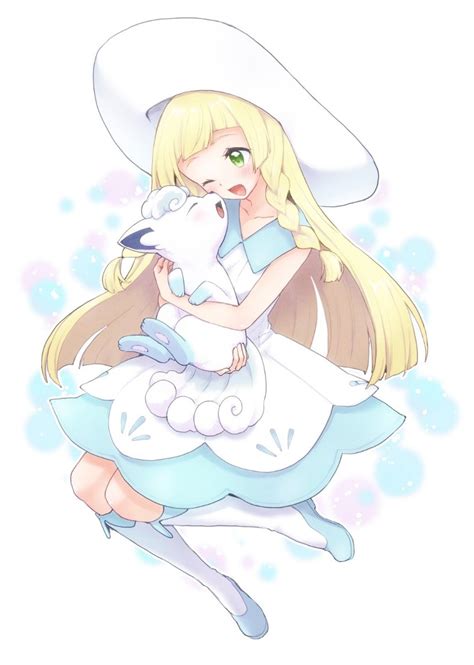 Lillie And Alolan Vulpix Pokemon And More Drawn By Sa Ioio Danbooru