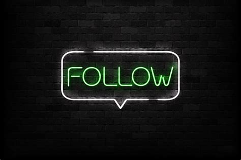 현실적인 벡터 고립 장식와 벽 배경에 따라 로고의 네온 사인 소셜 미디어와 검색 엔진 최적화의 개념입니다 Led 조명에 대한 스톡 벡터 아트 및 기타 이미지 Istock