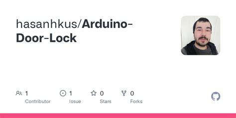GitHub Hasanhkus Arduino Door Lock