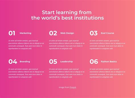Start Learning HTML Template By Nicepage
