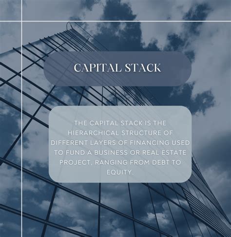 Capital Stack Sitg Capital