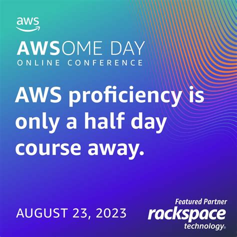 Rackspace Technology On Linkedin Cloud Aws Awsome Awspartner Awsomeday