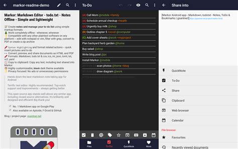github gsantner markor text editor notes and todo for android