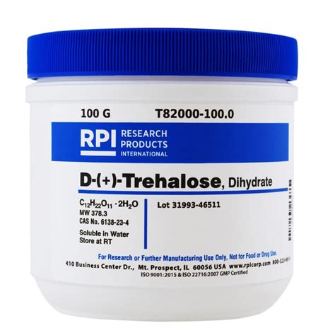 Research Products International Corp D Trehalose Dihydrate 100