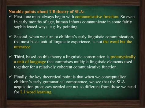 sla and usage based theory