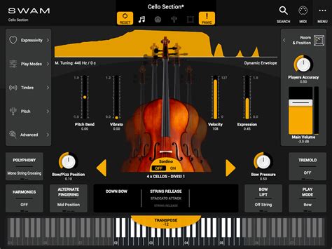 Audio Modeling Swam String Sections • Pluginfox