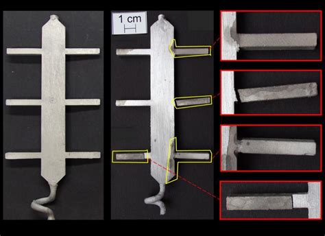 Typical Macrostructure Of Directionally Solidified Samples A Cmsx 6