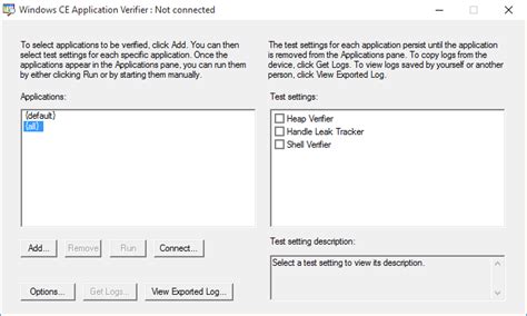 memory leak detection windows ce toradex developer center