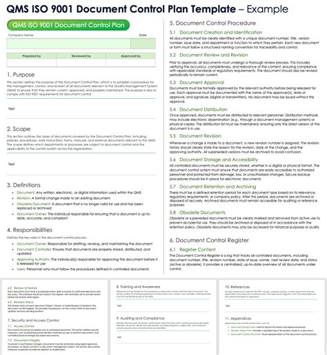 Free Document Control Templates Plans Registers And Logs Free Document Control Templates Plans Registers And Logs