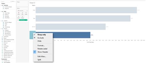 Hide Vs Exclude Dimension Values In Tableau The Data School