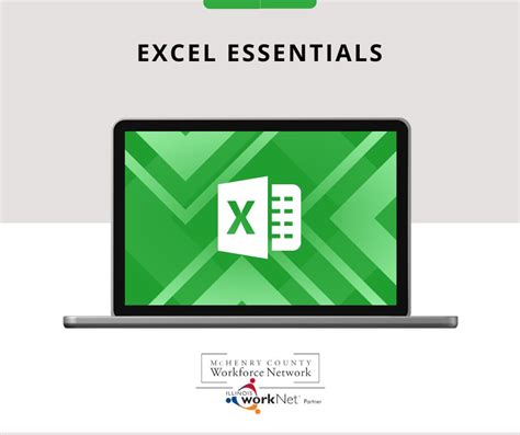 Attend Our Microsoft Excel Essentials Workshop On Friday January 24th At Mchenry County