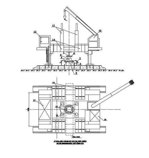 The Pile Construction Process Is Given In Autocad 2d Drawing Dwg File Cad File