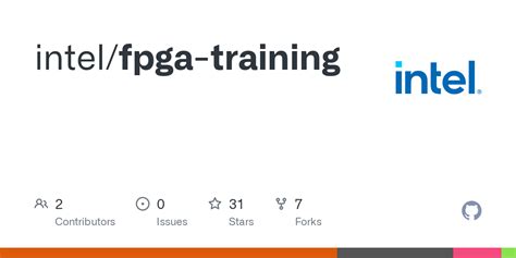 Github Intel Fpga Training