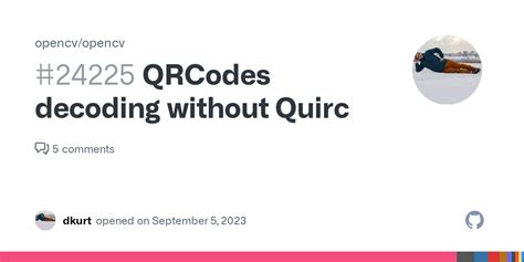 QRCodes Decoding Without Quirc Issue Opencv Opencv GitHub