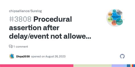 procedural assertion after delay event not allowed in systemverilog