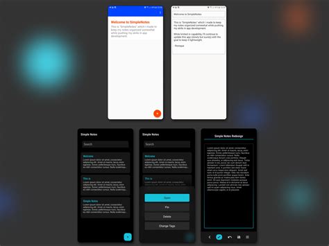 Simple Notepad App Redesign By Rashad Browne On Dribbble