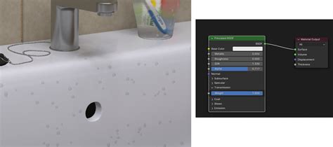 water drops shading eevee materials and textures blender artists