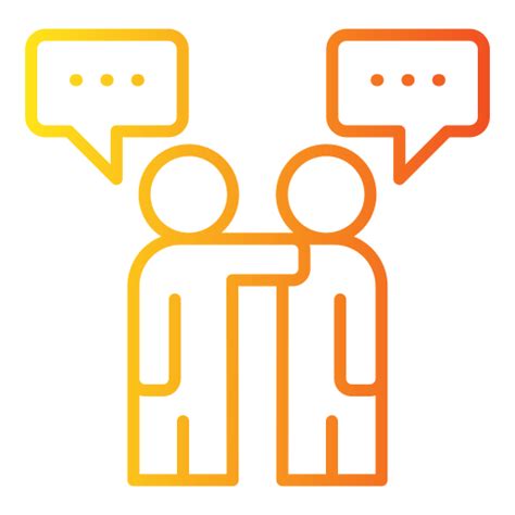 Interaction Generic Gradient Outline Icon