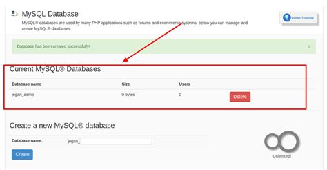 How To Create Mysql Database In Ovipanel