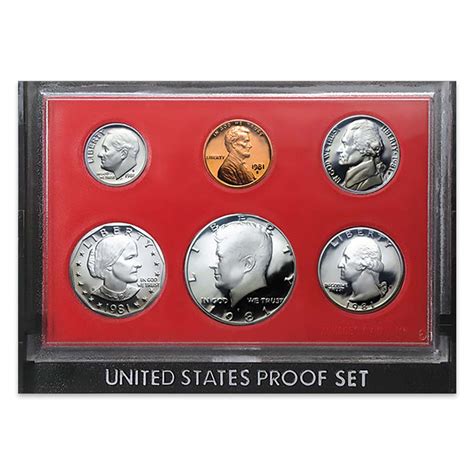 1981 Proof Set 6 Coins International Coins And Currency