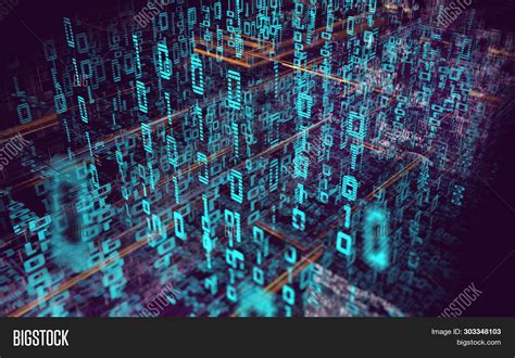 Wallpaper Binary Code Image And Photo Free Trial Bigstock