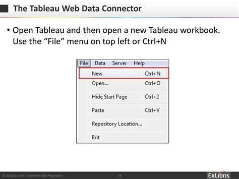 Using Alma Analytics With The Tableau Web Data Connector Ppt Download