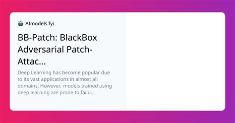 bb patch blackbox adversarial patch attack using zeroth order