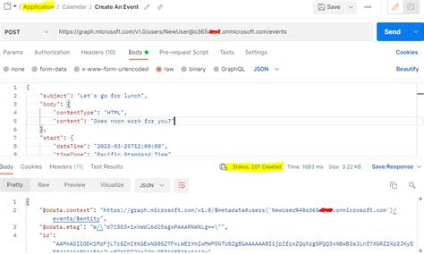 Create Event As Non Admin User Using Microsoft Graph Microsoft Qanda