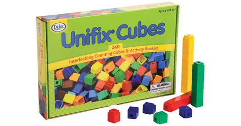 UNIFIX Cubes For Pattern Building 240 Per Pack DD 2121 Didax Unifix