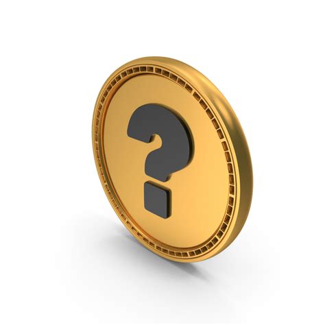 Question Mark Coin Png Images And Psds For Download Pixelsquid S120693971