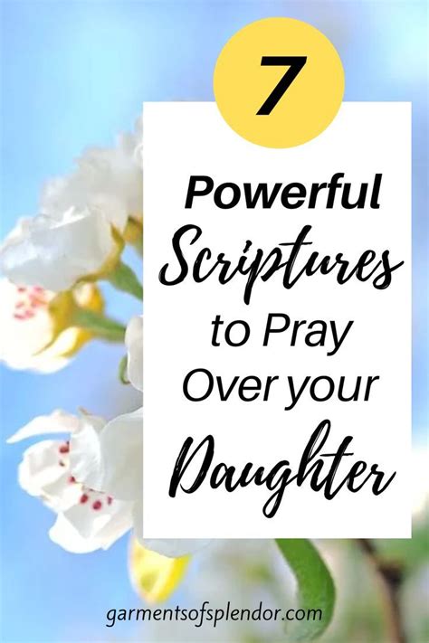 Seven Powerful Prayers For Your Daughter With Free Printables Artofit