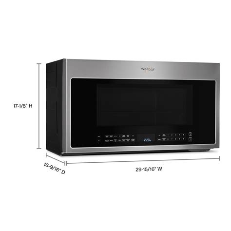 19 Cu Ft Microwave With Air Fry Mode Fingerprint Resistant Stainless