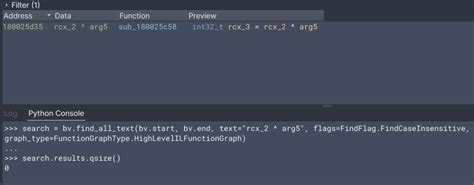 Inconsistent Search Results Via Ui Vs Headless On Windows 10 · Issue 3954 · Vector35