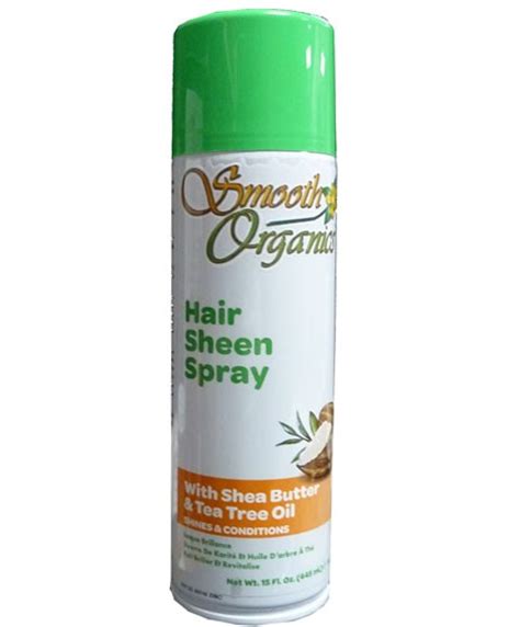 Smooth Organics Smooth Organics Hair Sheen Spray With Shea Butter And