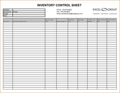 How To Create An Excel Spreadsheet For Inventory Within Inventory Spreadsheet Examples Excel