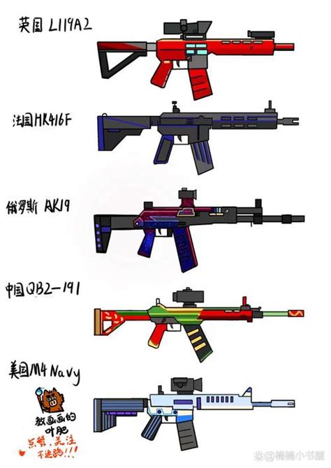 儿童机关枪简笔画大全简单（热门16张） 简笔画图片大全