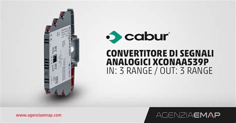 Cabur Convertitori Di Segnali Analogici Xconaa539p In 3 Range Out