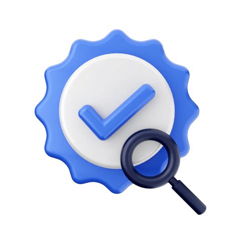 3d Verification Check Validate 22029852 Png