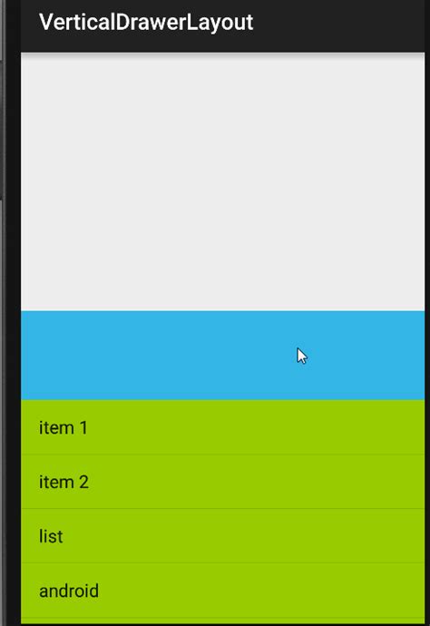 GitHub Weidongjian VerticalDragLayout A Layout Can Draw Vertical Use ViewDragHelper