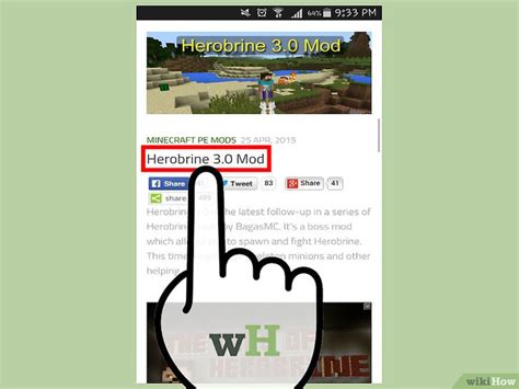 Herobrine In Minecraft Pe Beschwören 15 Schritte Mit Bildern Wikihow
